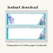 Ocean Theme Classroom Name Tags,printable Desktop Tags, Ocean Animal ...