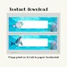 Ocean Animal Name Tags,printable Desktop Tags, Cubby Labels, Classroom ...