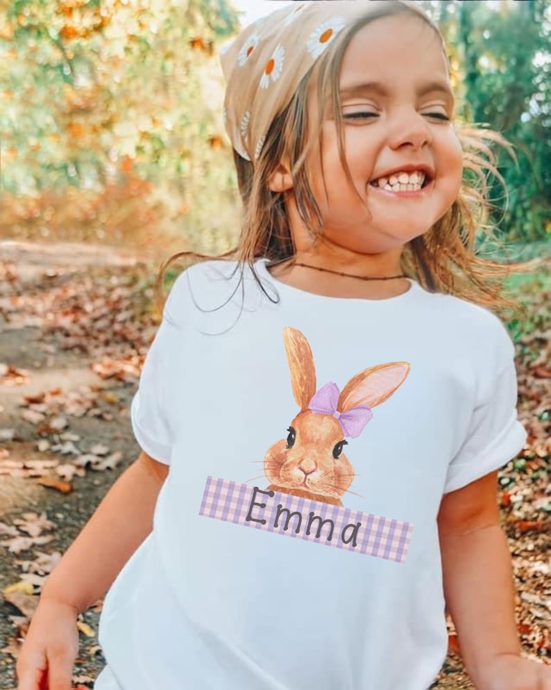 Personalized Name Bunny Onesie® Custom Peter Rabbit Natural Baby Girl ...