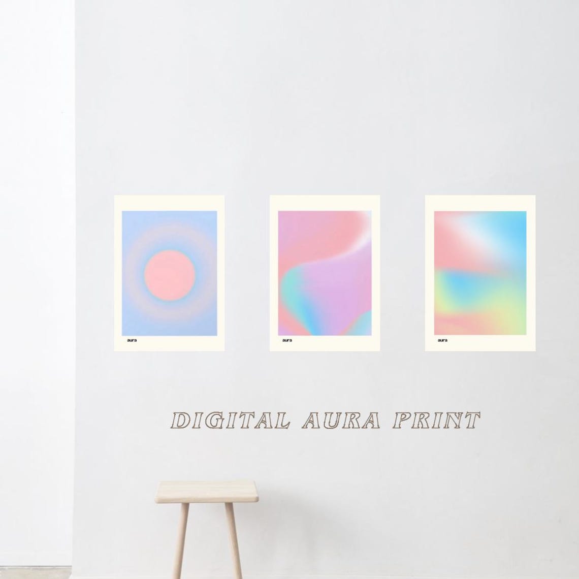 Set of 3 Aura Prints - Digital - Etsy