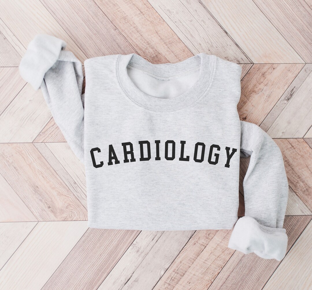 Cardiology Nurse Crewneck Sweater, Cardiologist Gift, Cardiac Nurse ...