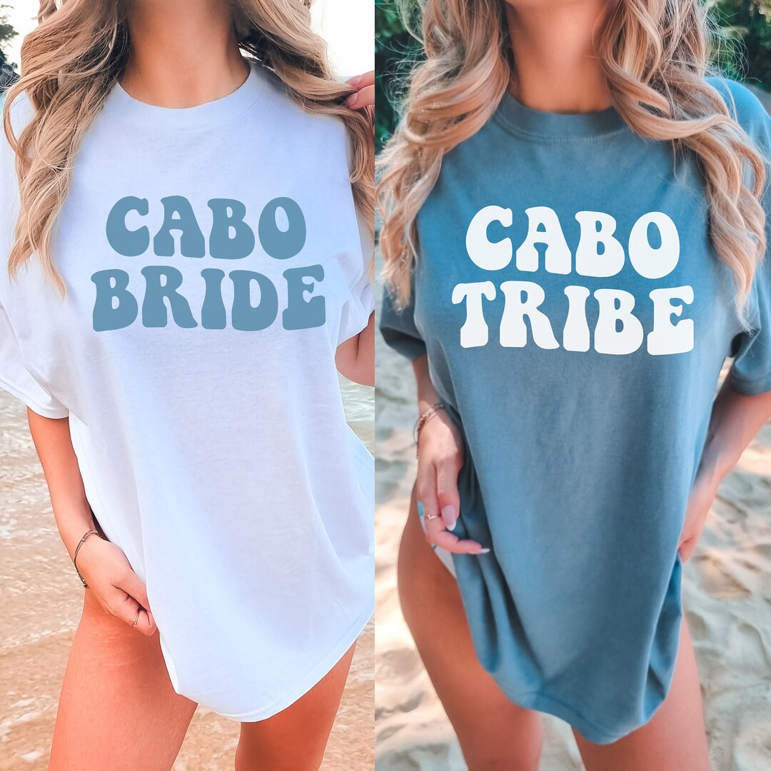 Retro Cabo Bride and Cabo Tribe Bachelorette Shirts, Retro Cabo ...