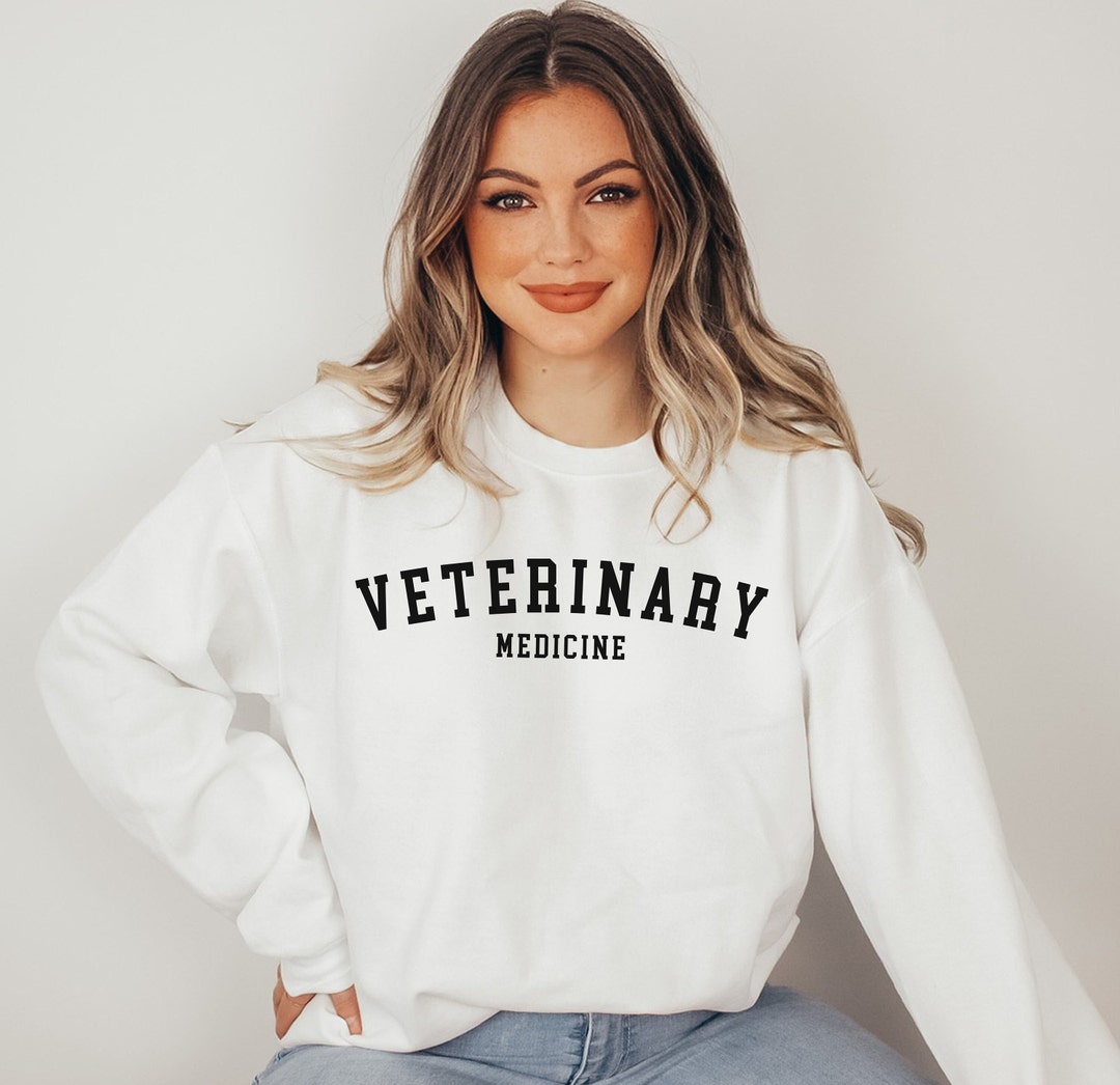 Veterinary Medicine Sweater, Veterinary Graduate Gift, Dvm, Lvt, Cvt ...