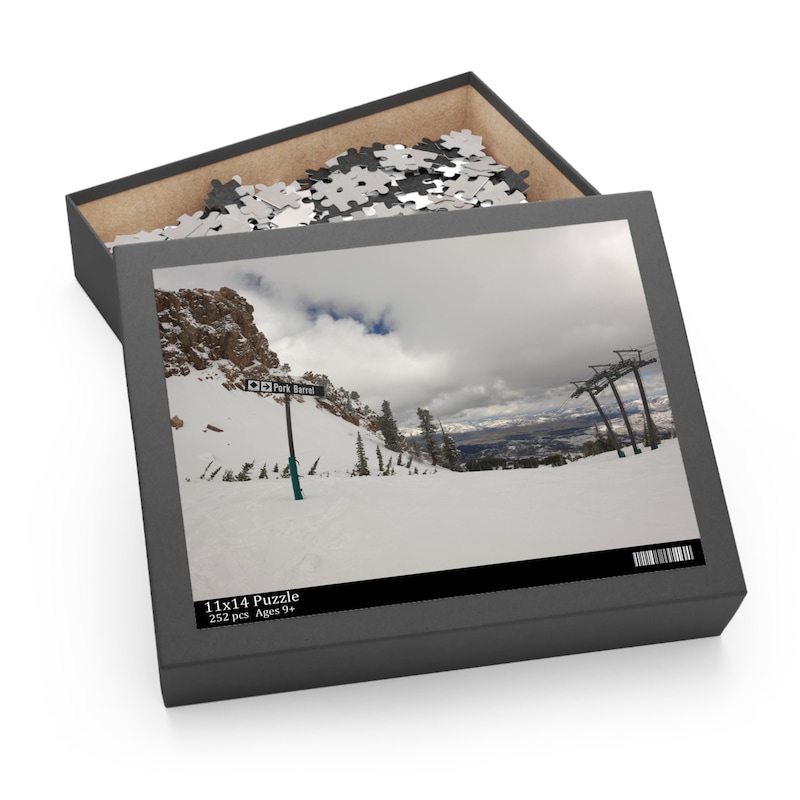 Snowboard Puzzle - Etsy