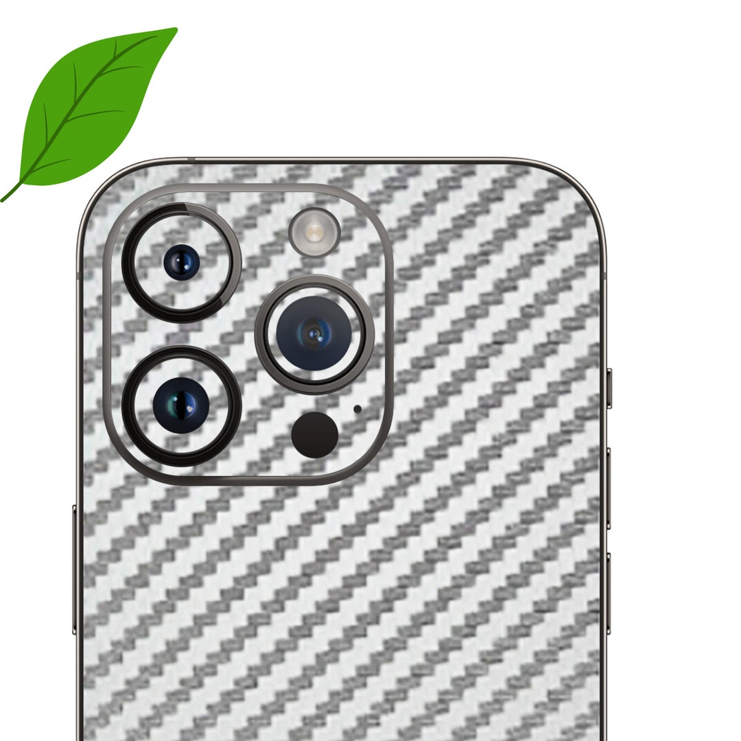 Wrap 3M Carbon Fiber for iPhone 15 Pro Max, 14, 13 Pro, 12 Po Max, 11 Pro, 13 Mini, X, XR, XS ...