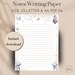 Space Astronauts Stationery Printable, Watercolor Stationery Printable ...