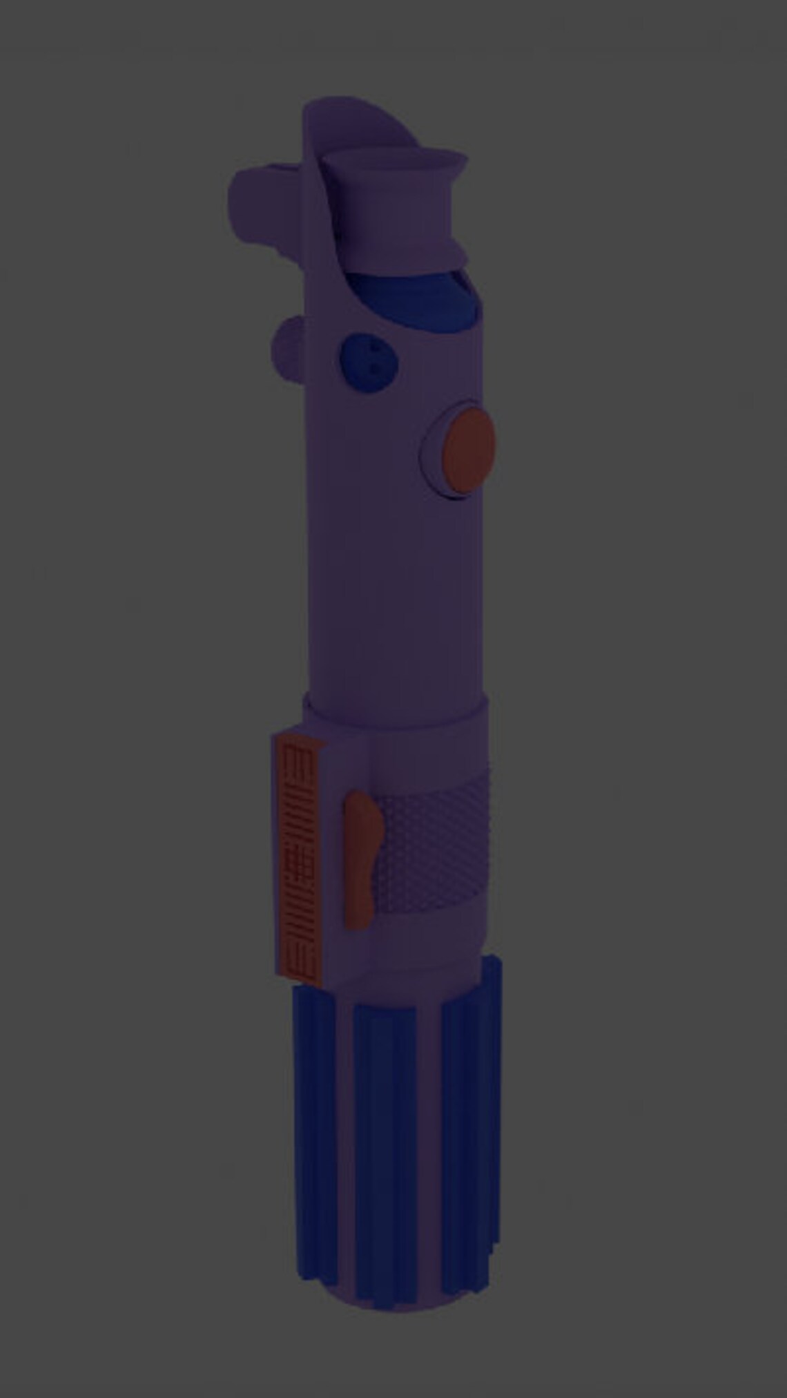 Anakin's Lightsaber .stl 3D PRINT FILE - Etsy