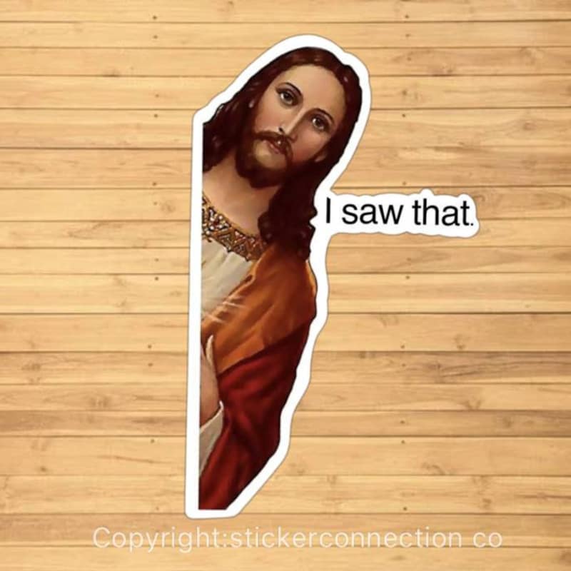 Jesus With Cat - Etsy