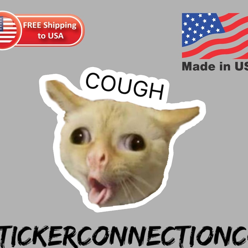 Cat Meme Stickers Motivational - Etsy