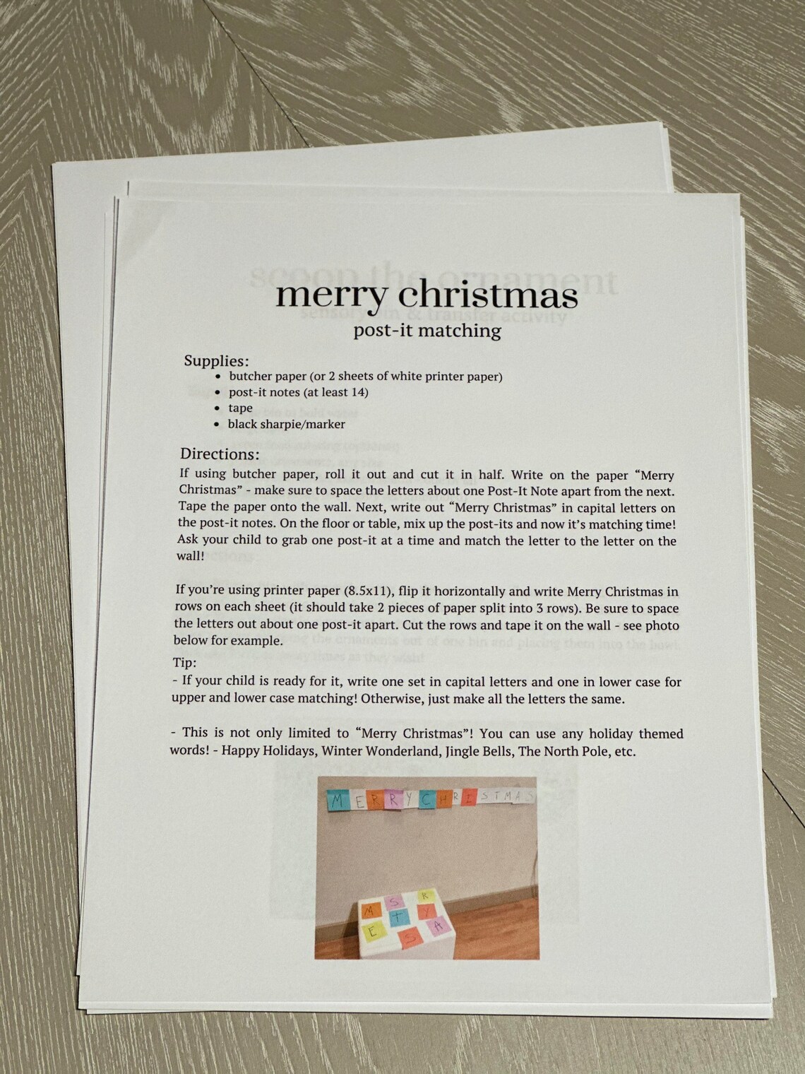 Holiday Activities and Crafts for Kids Printable, Super Easy Christmas ...