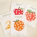 Dot-a-dot Fruit Activity Sheets, Preschool Toddler Printable ...