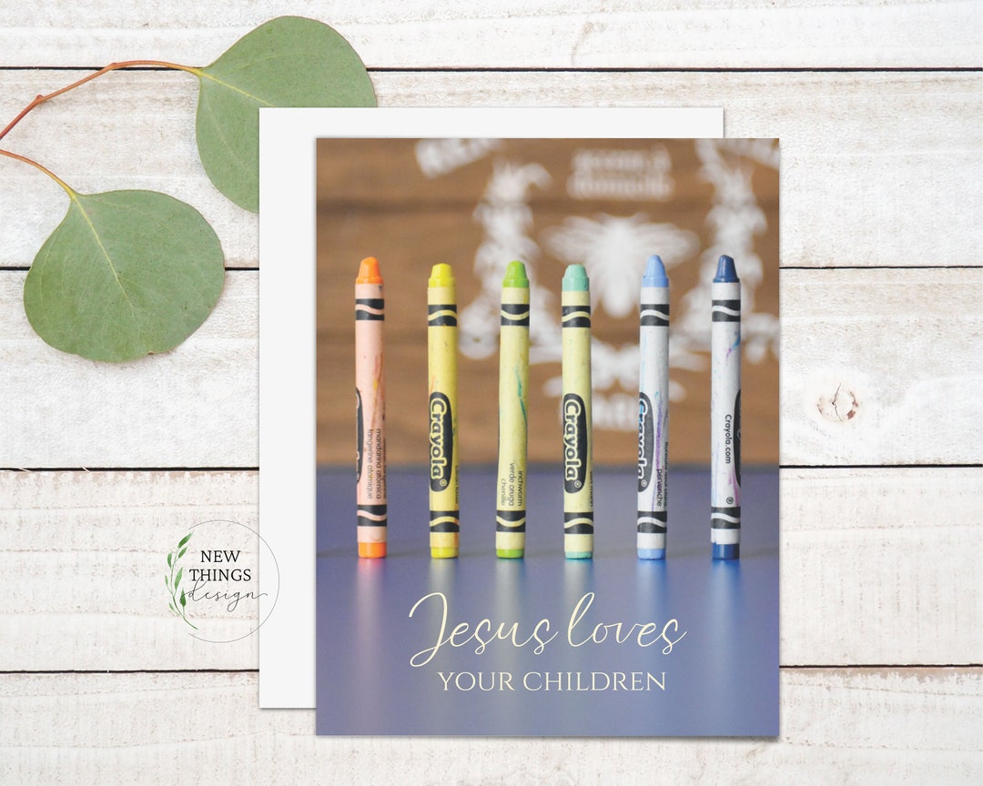 Jesus Loves Your Children Card | Mom Card | Foster Care Card ...