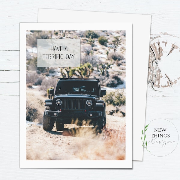 Jeep Greeting Cards - Etsy