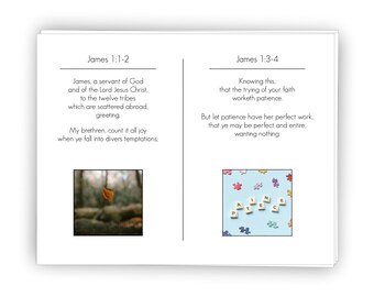 Bible Memory Printable | Psalm 23 | KJV | Kids Bible Verses Printable ...