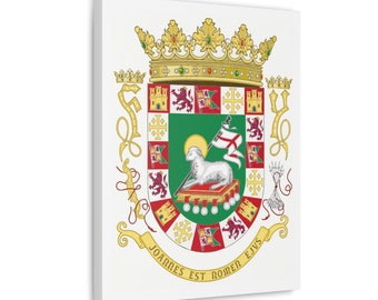 Puerto Rican Coat of Arms - Etsy