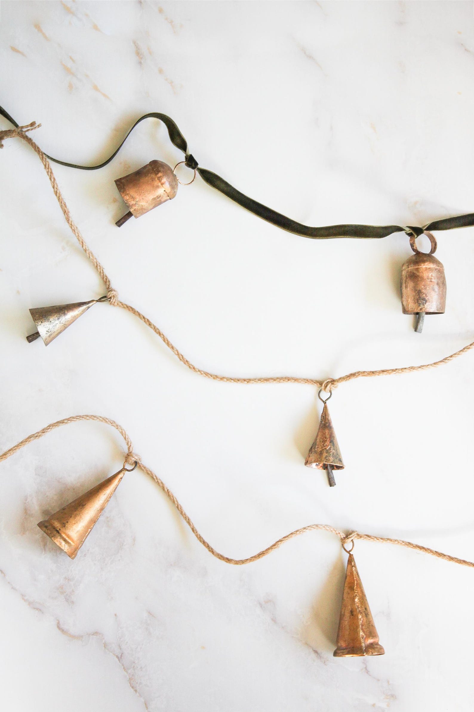 Decorative Garland | Bell Garland | Brass Bell | Christmas Garland ...