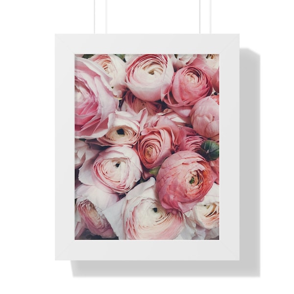 Pink Peony Wall Art - Etsy