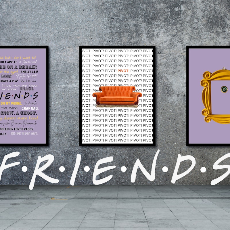 Friends Printable - Etsy