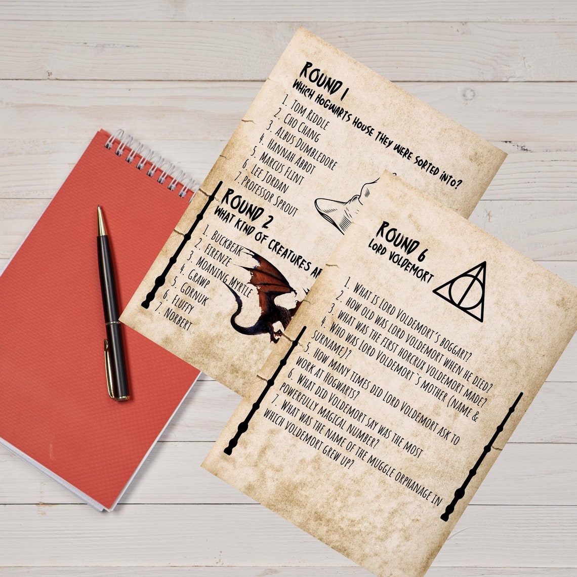Wizarding World Printable Party Game, Magic Themed Party Activity Ideas ...