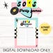 50s Theme Party Games Bundle, Printable 50s Rock and Roll Birthday ...