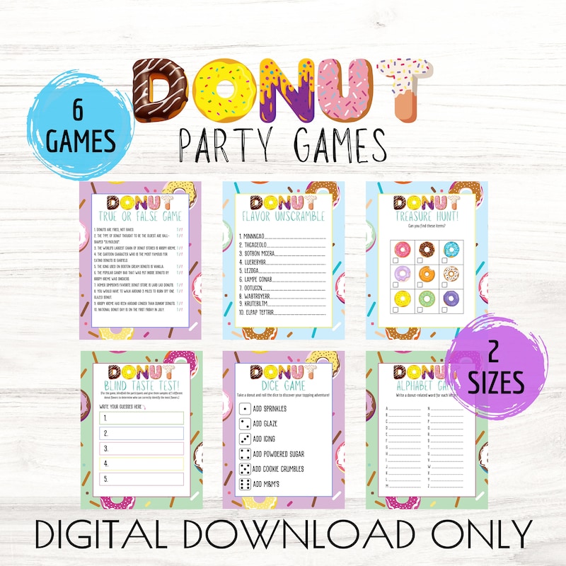 Donut Party - Etsy