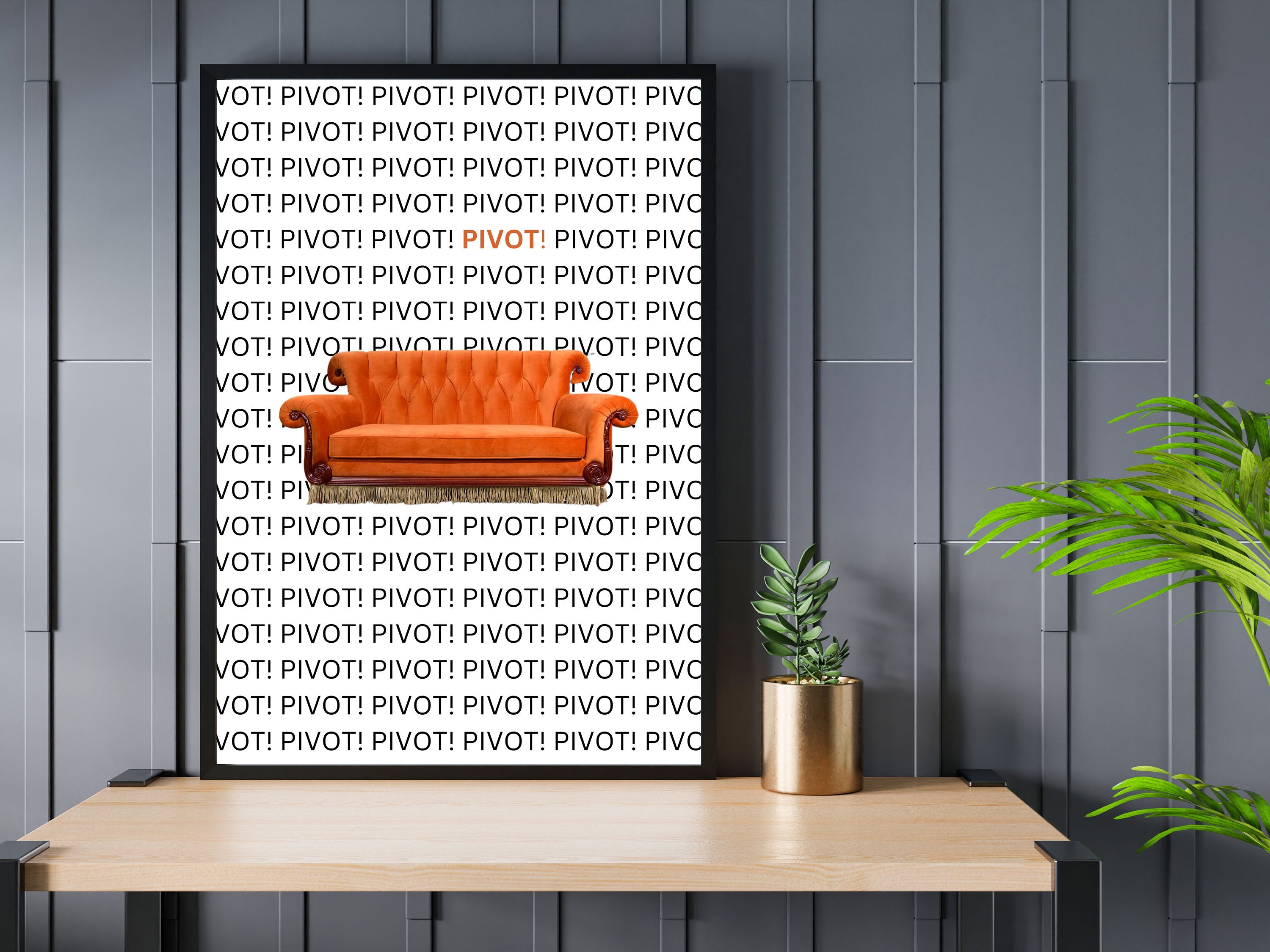 Printable Friends TV Show Wall Art Set of 3, Home Decor, Friends Poster ...