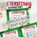 Printable Christmas SCAVENGER HUNT, Winter Scavenger Hunt, Outdoor ...