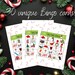 Printable Christmas Bingo Cards, 30 Cards, Party Favors, Holiday Party ...
