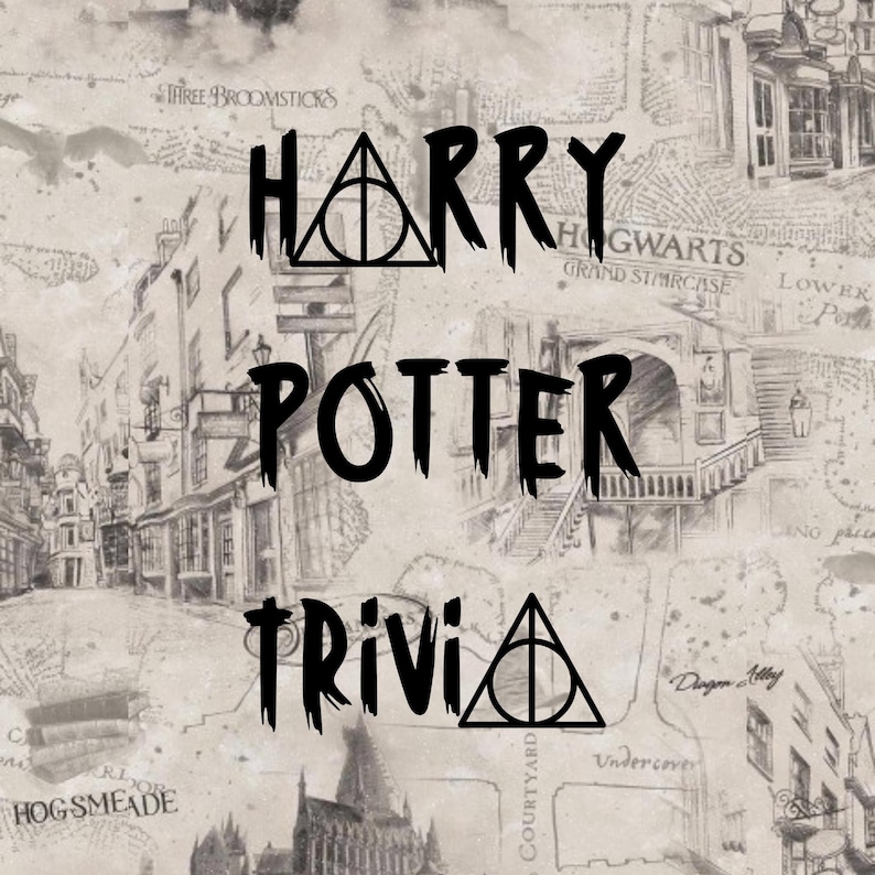 Wizarding World Printable Party Game, Magic Themed Party Activity Ideas ...