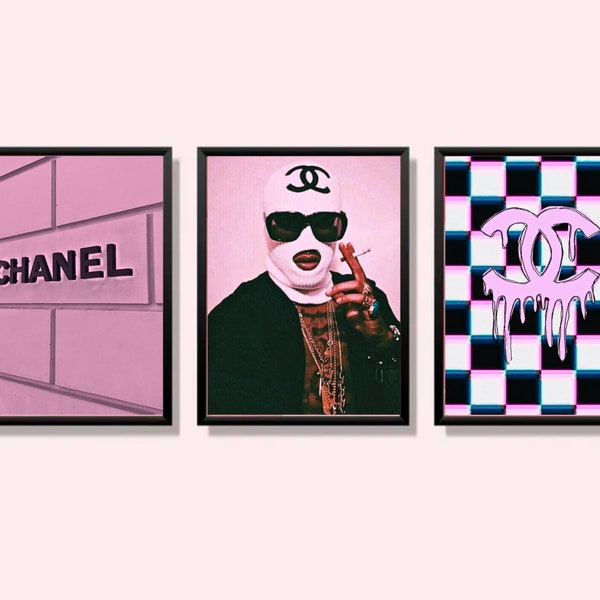 Chanel Wall Art - Etsy