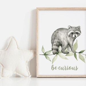 Woodland Animals - Set of 6, Nursery Wall Art Prints, 6 Animal Prints ...