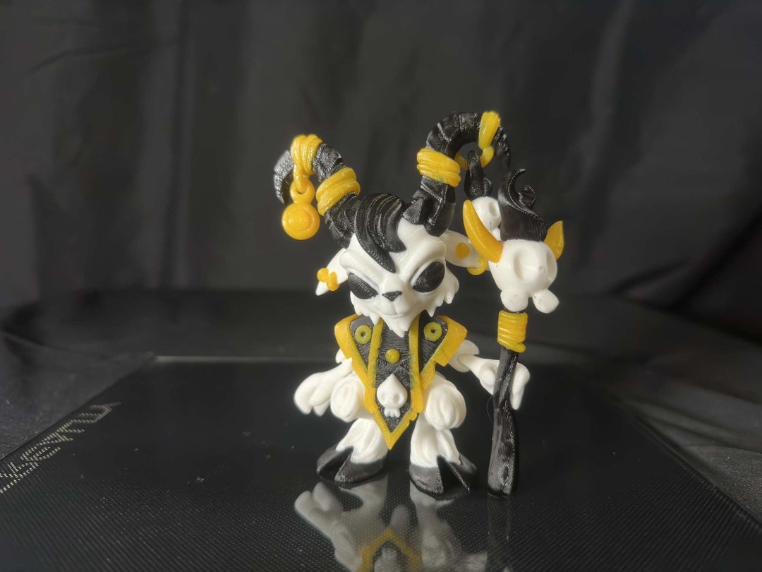 Hellspawn Goat Articulating 3D Print - Etsy