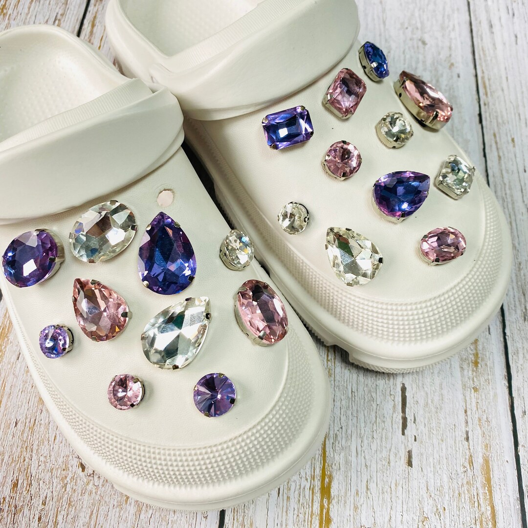 21pcs Shiny Rhinestone Shoe Charm Setgirlish Bling Shoe - Etsy