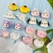 Cute Cartoon Shoe Buckles Set With Chain,crystal Animal Shoe Charms ...