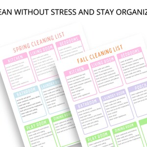 Ultimate Cleaning Planner - Etsy