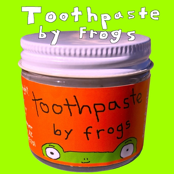 Toothpaste in a Jar - Etsy