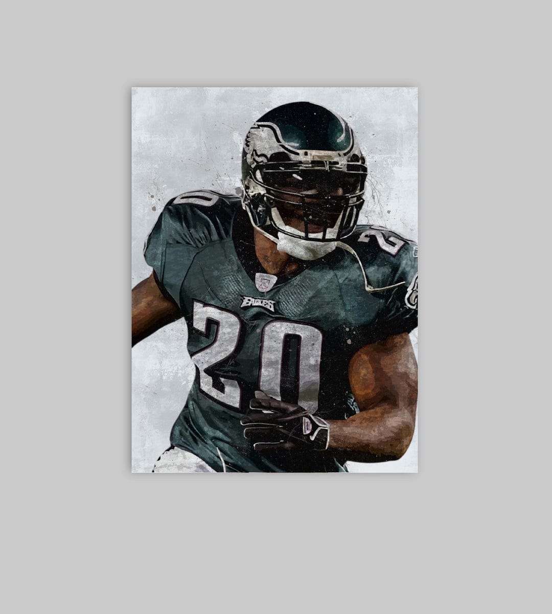 Brian Dawkins Poster, Philadelphia Eagles Canvas Print, NFL Wall Art ...