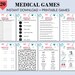 Medical Games, Med School Games, Nursing Printable Games, Doctor Games ...