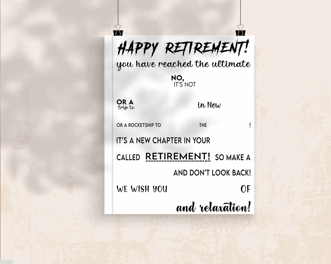 Retirement Candy Bar Poster, Candy Gram Sign PRINTABLE, Gift or Co ...