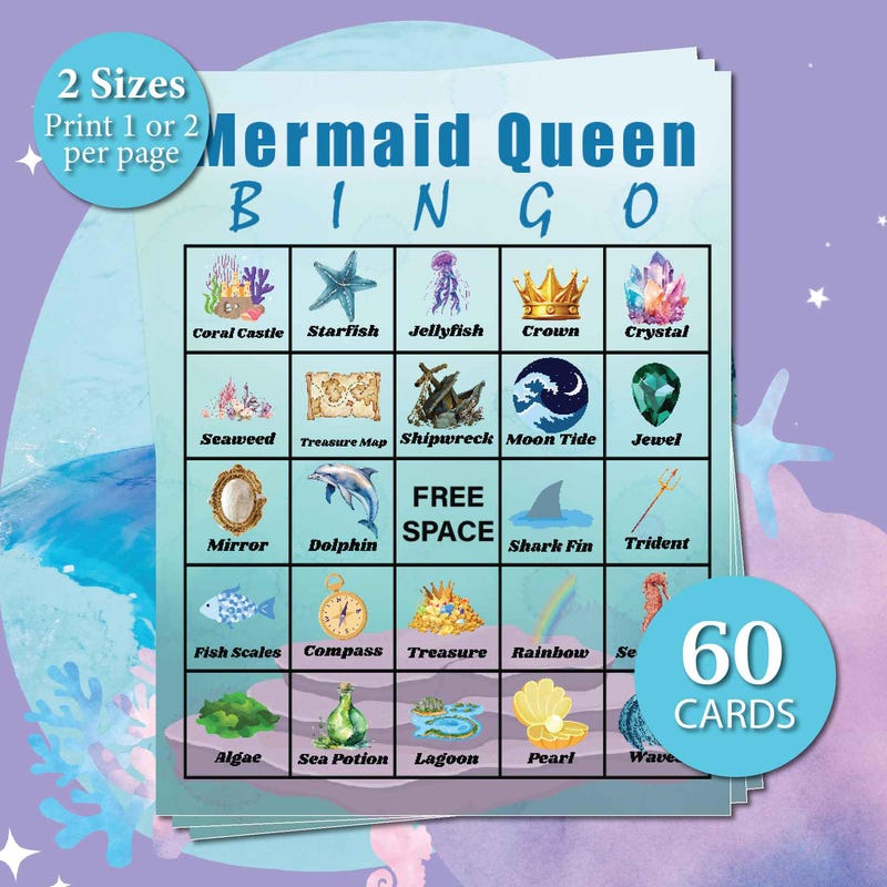 Mermaid Game - Etsy