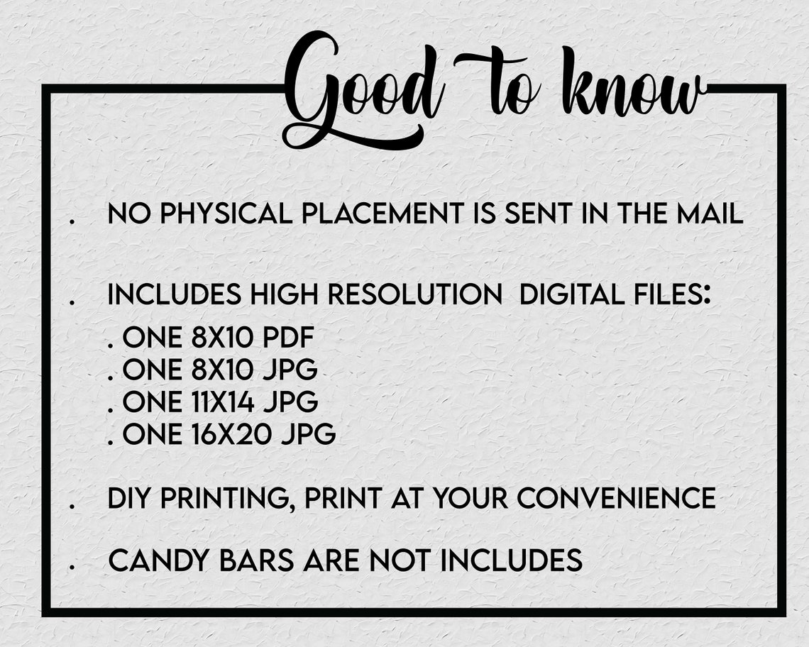 Retirement Candy Bar Poster, Candy Gram Sign PRINTABLE, Gift or Co ...