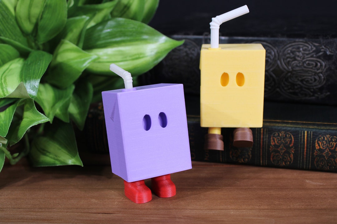 3D Printed Juice Box - Etsy