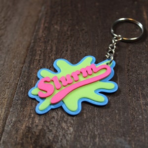 Futurama Slurm Keychain - Etsy