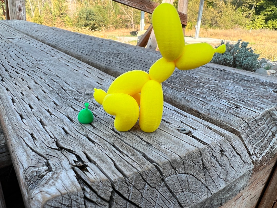 Pooping Balloon Dog Desk Toy - Etsy
