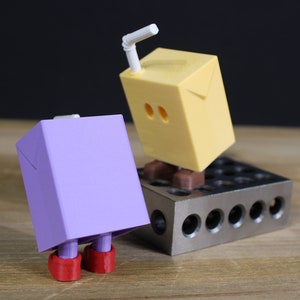 3D Printed Juice Box - Etsy