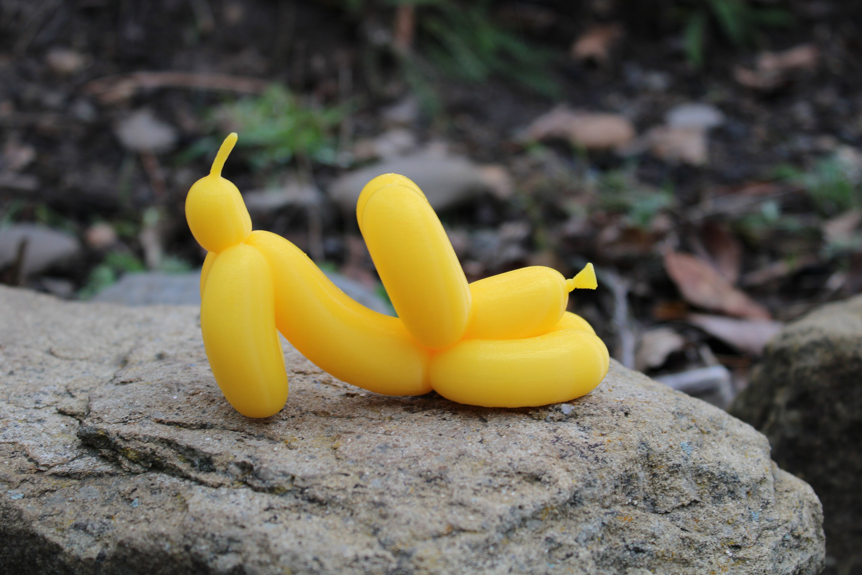 Downward Facing Balloon Dog 3D Print - Etsy UK