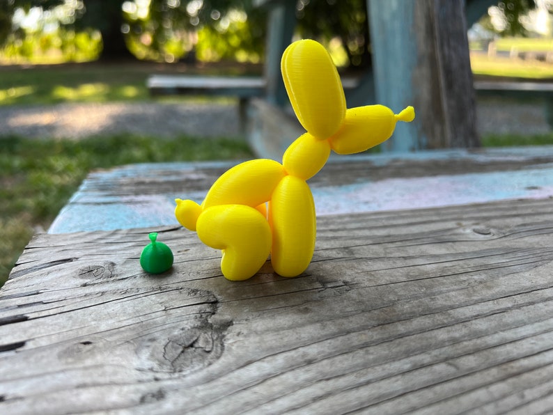 Pooping Balloon Dog Desk Toy - Etsy