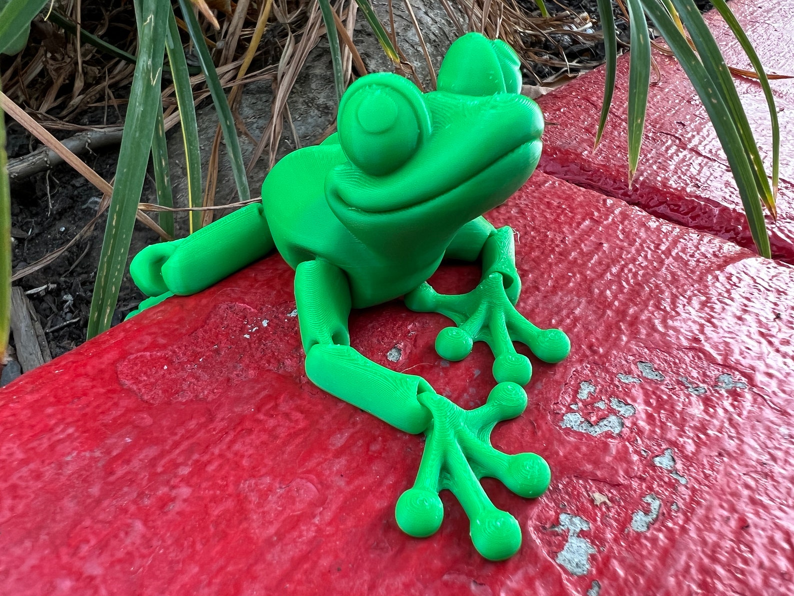 3D Flexi Factory Articulated Tree Frog Toy - Etsy