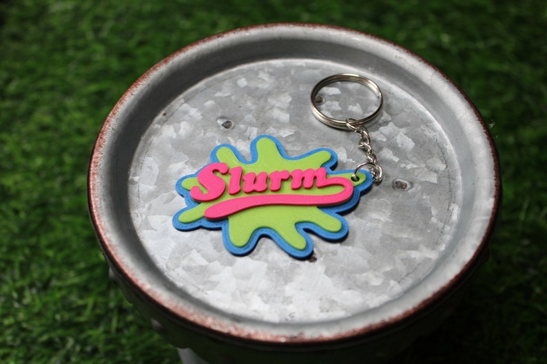 Futurama Slurm Keychain - Etsy