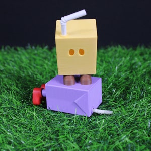3D Printed Juice Box - Etsy
